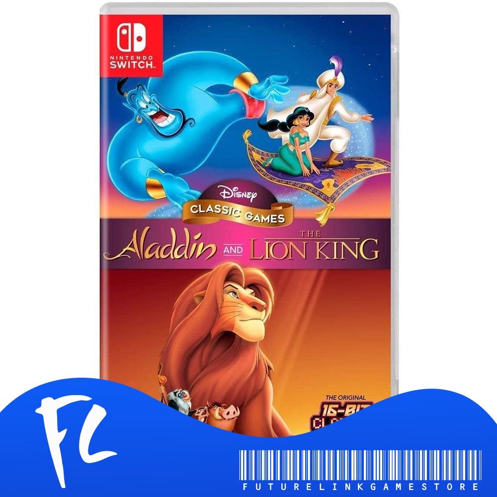 Switch Disney Classic Games: Aladdin & The Lion King (English) Physical ...
