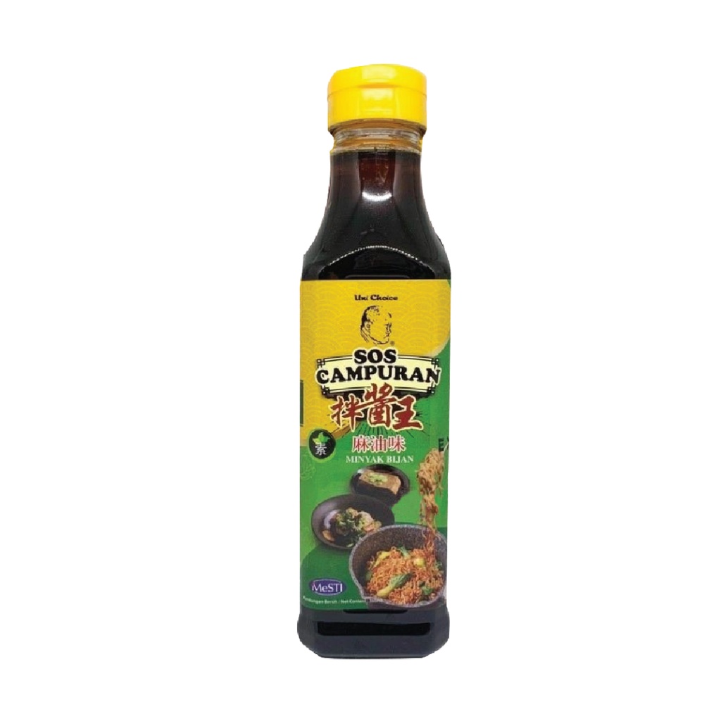 Uni Choice Sos Campuran Minyak Bijian Sesame Oil (Vegetarian 素) 拌酱王麻油味 ...