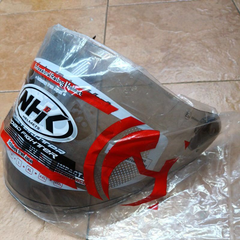 ORIGINAL NHK R6 VISOR SMOKE COMPATIBLE WITH KABUTO AVAND2 | Shopee Malaysia