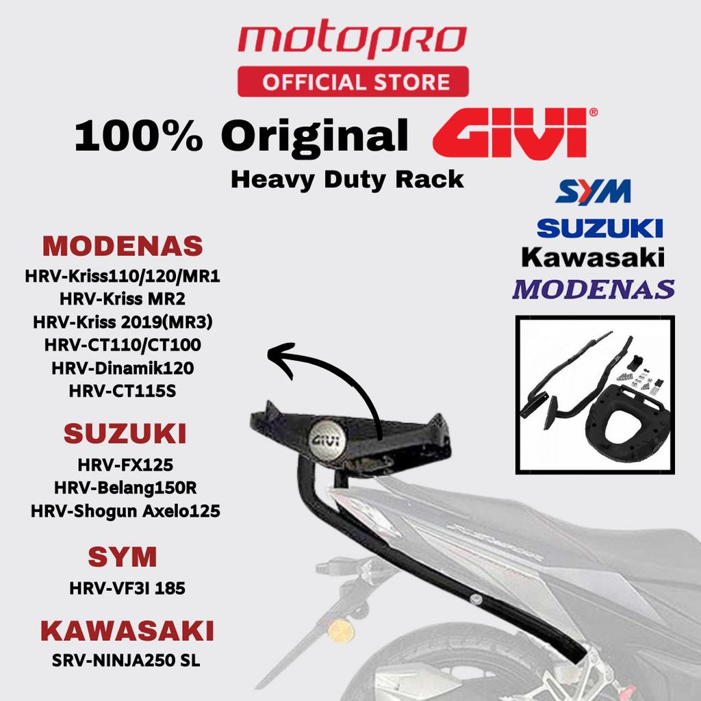 GIVI 100% Original Heavy Duty Rack HRV SRV SYM MODENAS KAWASAKI SUZUKI ...