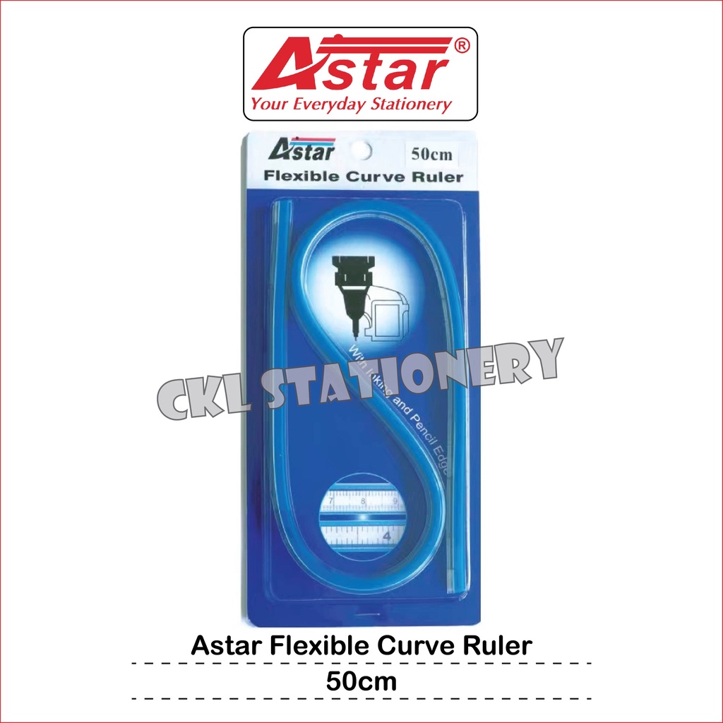 ASTAR Flexible Curve Ruler 30CM / 40CM / 50CM / 60CM | Shopee Malaysia