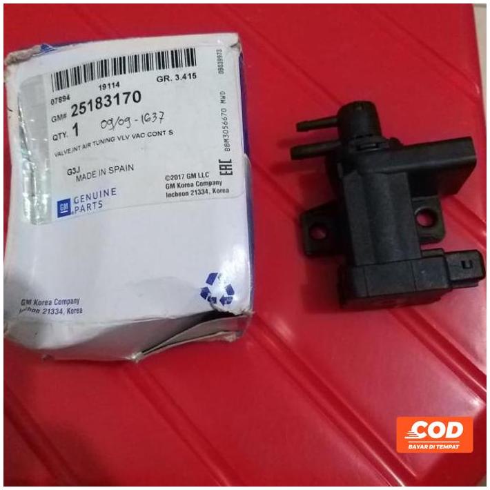 Turbo Vacuum Solenoid Valve Captiva Fl Gm 25183170 Code 168 | Shopee ...