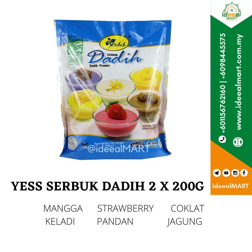 Yess Serbuk Dadih 400g | Shopee Malaysia