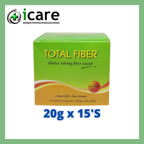TOTAL FIBER 20G 15'S ( EXP DATE : 10/2026 ) | Shopee Malaysia