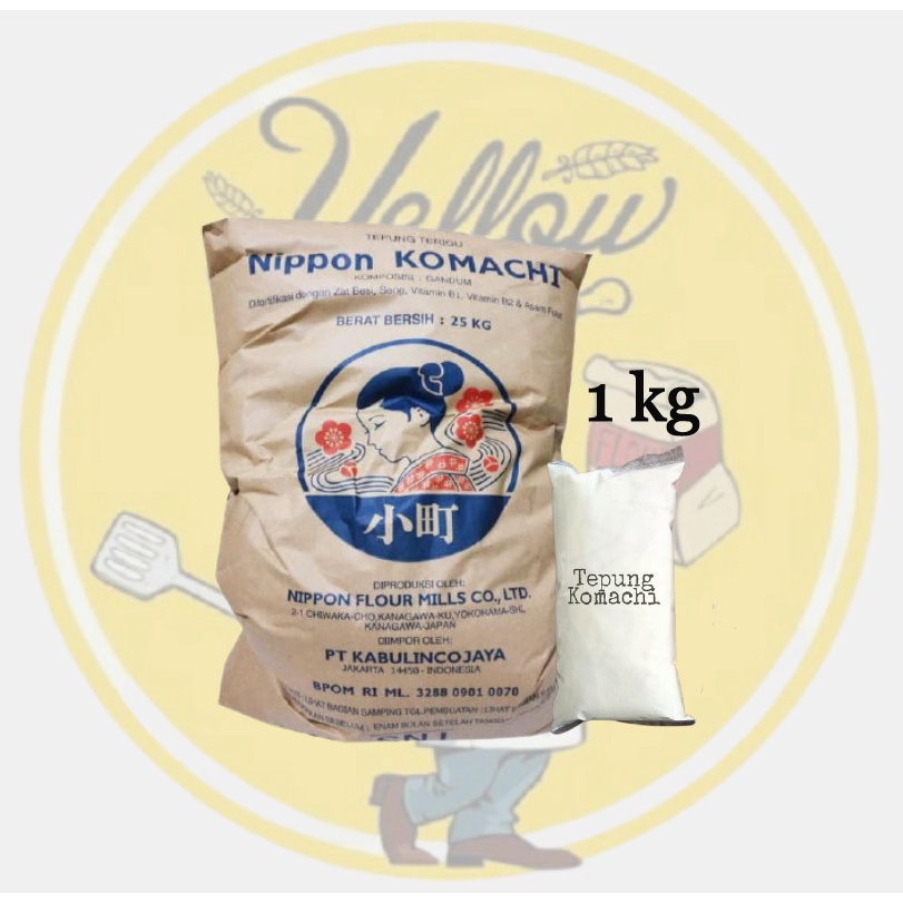 Nippon KOMATCHI Wheat Flour REPACK 500GR | Shopee Malaysia