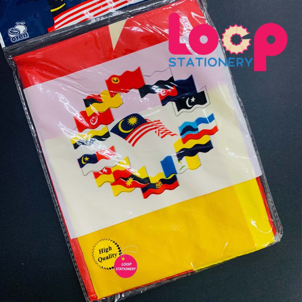 Malaysia Selangor Flag Bendera Gantung Bendera Negara Negeri 2x4 and ...