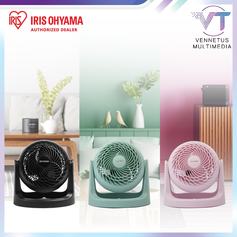 IRIS OHYAMA Air Circulator Fan PCF-HE15 (Black/Pink/Green) | Shopee Malaysia