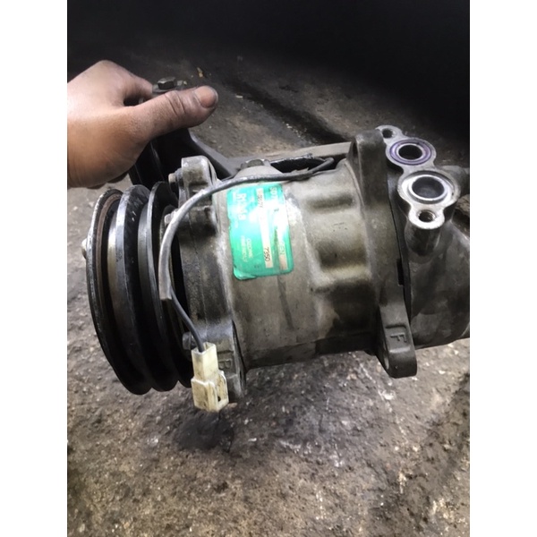 compressor Wira sanden original half cut (compressor sahaja) | Shopee ...