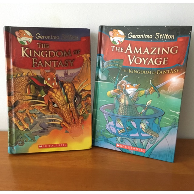 Geronimo Stilton The Kingdom of Fantasy Bundle Set | Shopee Malaysia