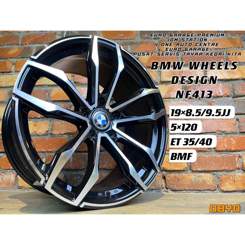 BMW OEM DESIGN WHEELS 19INC E36 E46 E90 F30 F10 M3 M4 X3 X4 F25 E83 F26 ...