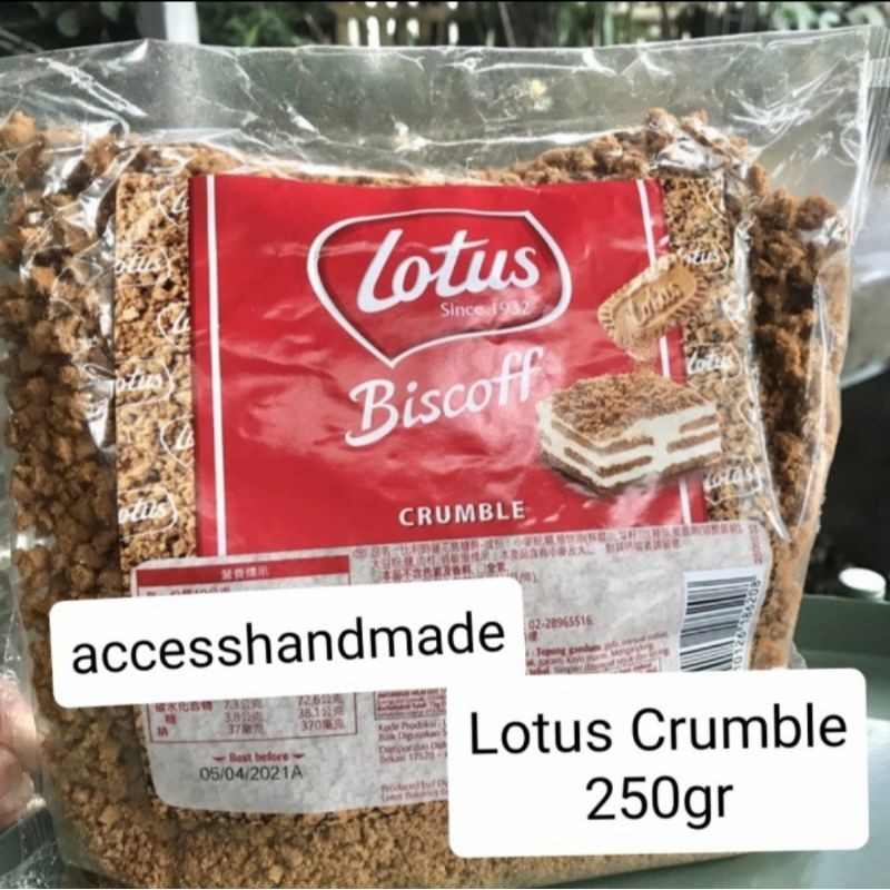Lotus Biscoff Crumble biscuit crumbs crumbs | Shopee Malaysia
