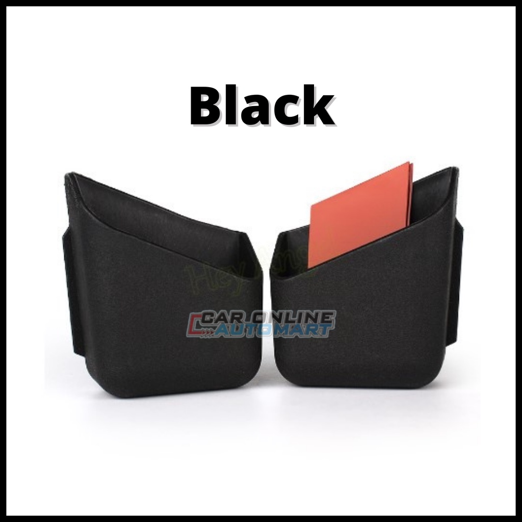 2pcs/set Universal Car Side Pocket Pillar Storage Dashboard Organizer ...