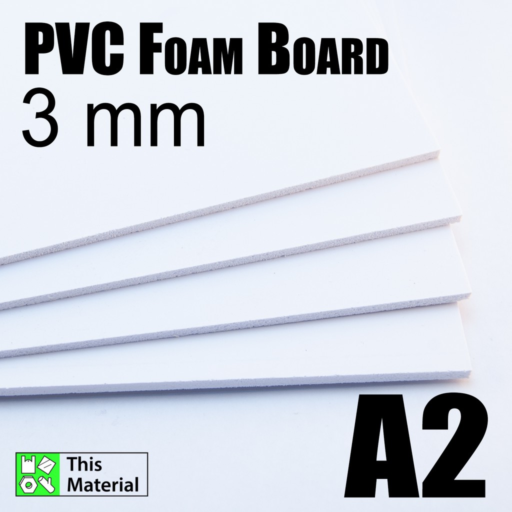 3 mm A2 PVC Foam Board Foamex Sheet Model Plate Material for Building ...