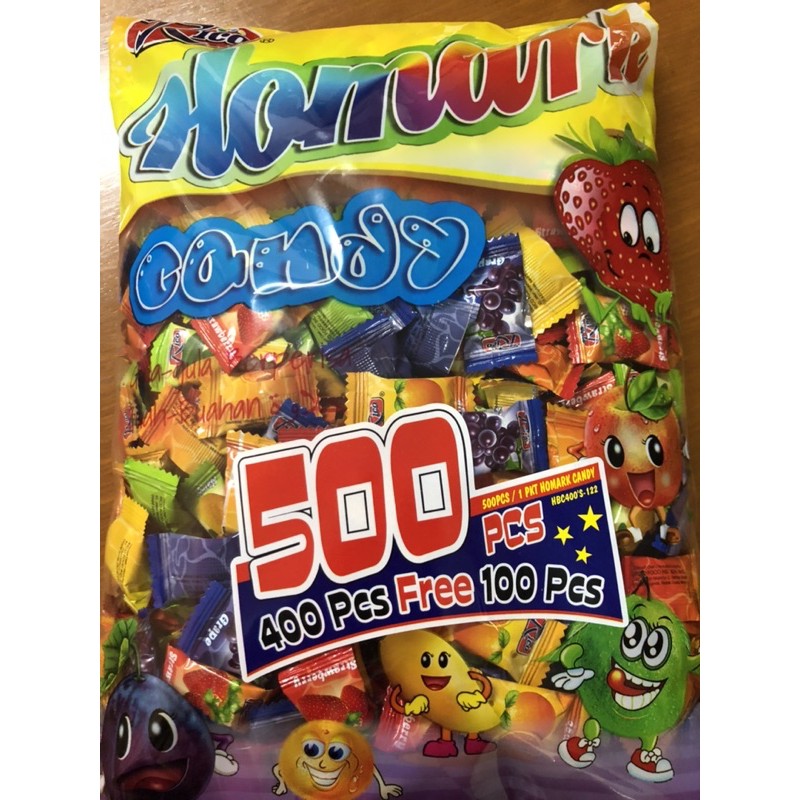 Rico Homark Candy 500pcs | Shopee Malaysia