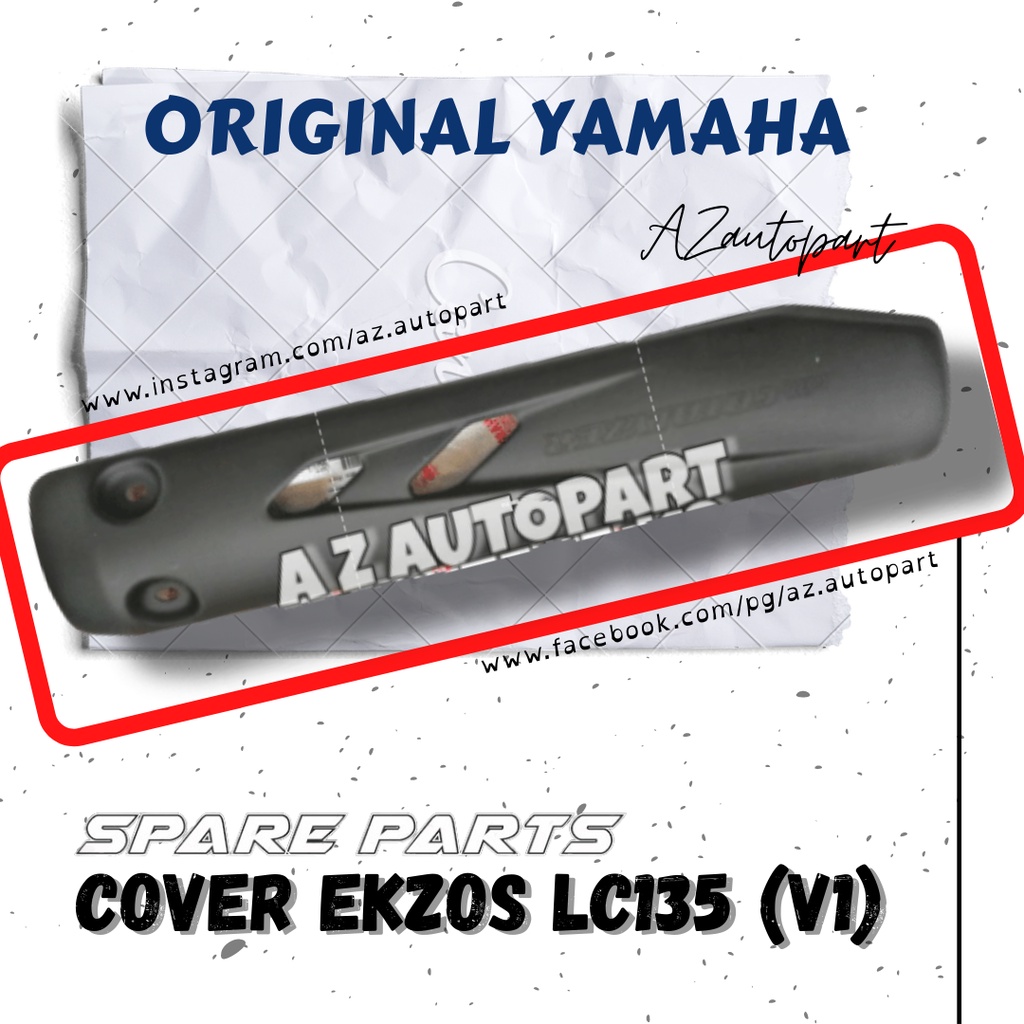 🔥 ORIGINAL YAMAHA 🔥 COVER EKZOS SPARK - LC135 v1 | Shopee Malaysia