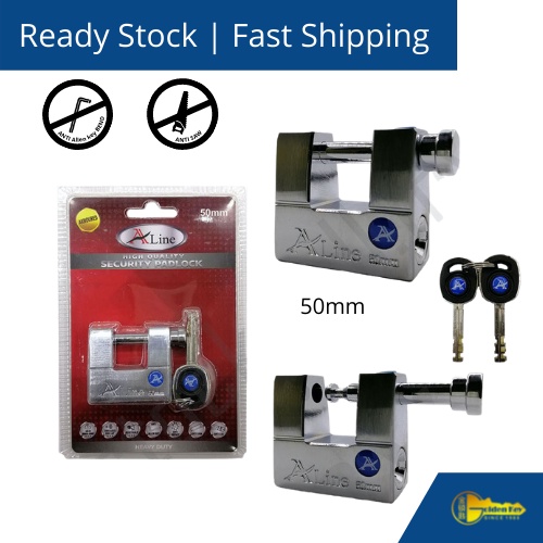 ALINE Armour 50mm, 60mm padlock, key alike ,anti cut, kunci mangga | Shopee Malaysia