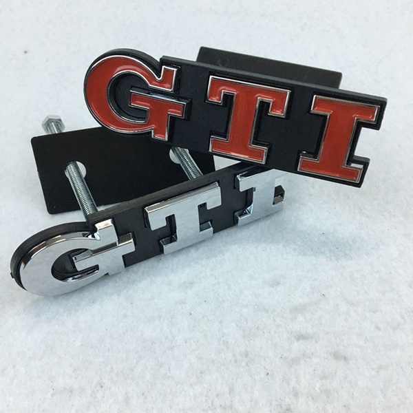 GTI Letters Metal Car Styling Refitting Emblem Badge 3D Sticker Front ...
