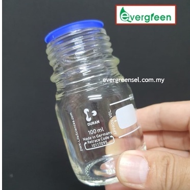 DURAN Botol Kaca Makmal Media Jelas/DURAN® Original Lab Bottle, clear ...