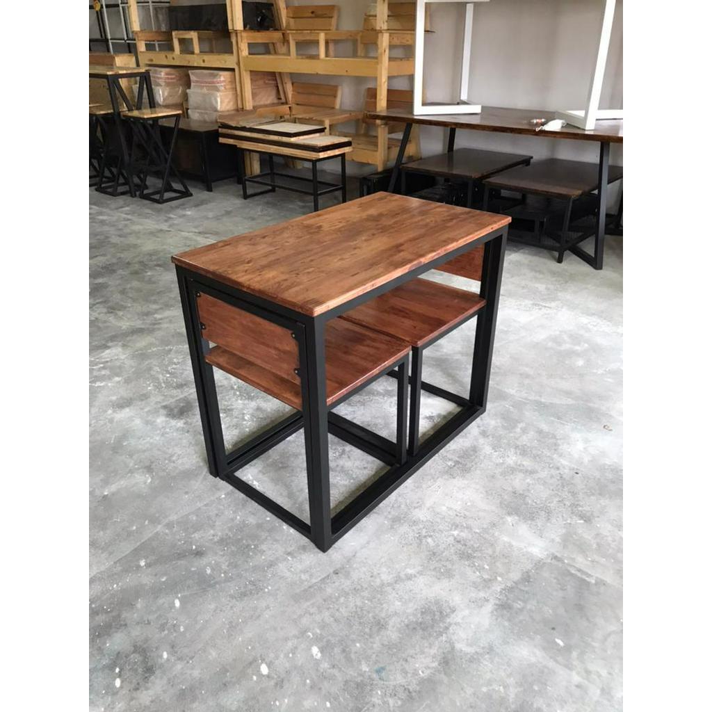 Nesting Coffee Table Set / Set Meja Kopi Santai | Shopee Malaysia