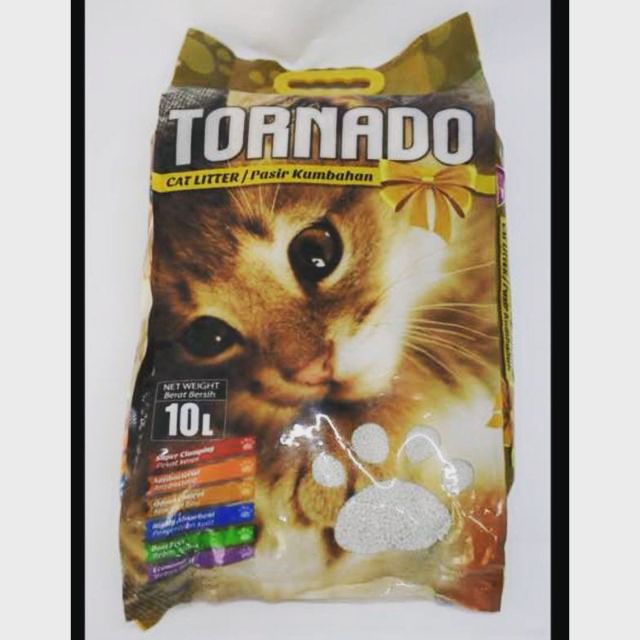 TORNADO Cat Litter - Lemon 10L(9.1kg nett) | Shopee Malaysia