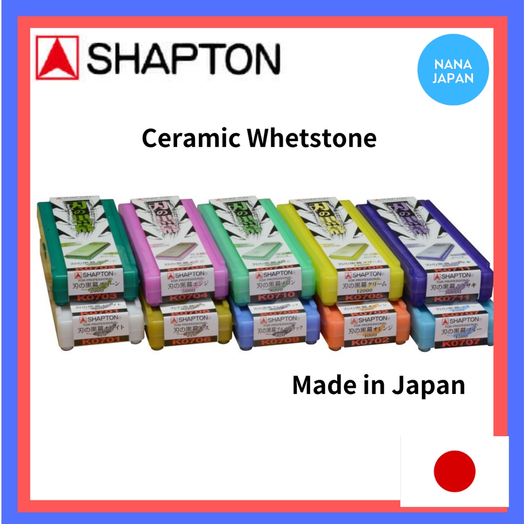 【Direct from Japan】 Shapton Ha No Kuromaku Ceramic Whetstone Kitchen ...