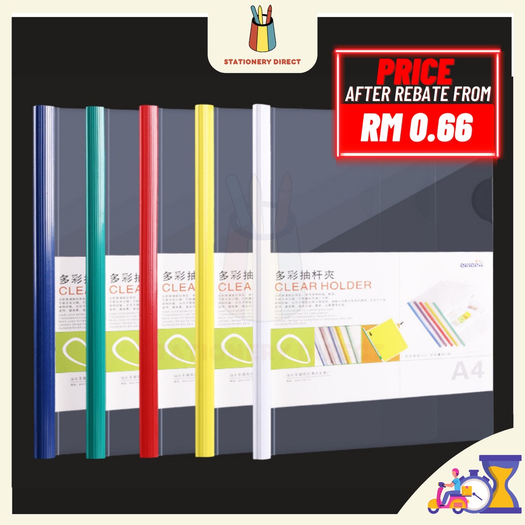PVC Slide Binder A4 Report Cover/Slide Binder File/Slot File A4 ...