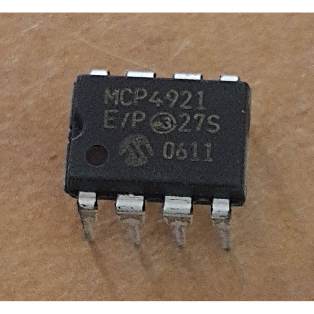 MCP4921 / MCP4922 12-bit DAC with an external voltage reference and SPI ...