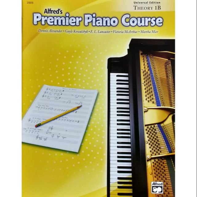 Alfred's Premier Piano Course THEORY 1B (Free Shipping) | Shopee Malaysia