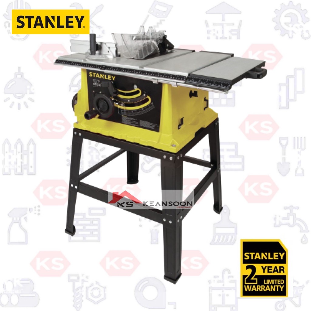 STANLEY SST1801 / STST1825-B1 10" 255MM 1800W TABLE SAW NEW MODEL ...