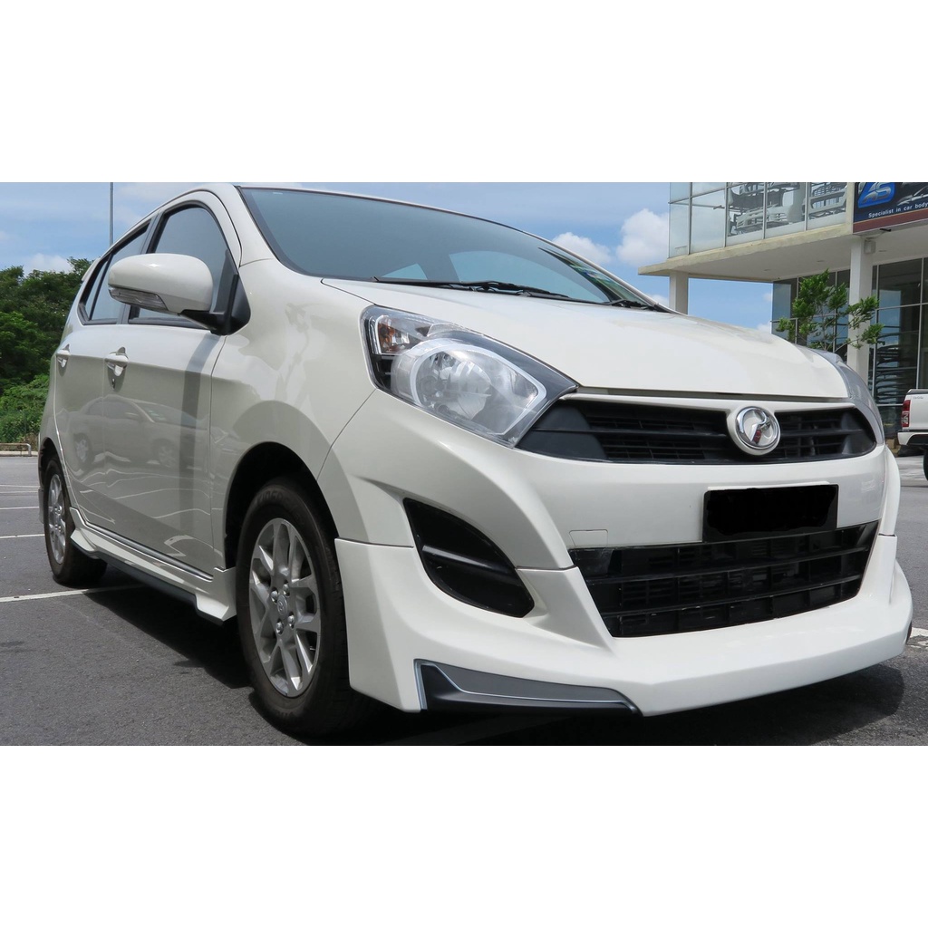 Perodua Axia Sportivo Version 2 Bodykit Body Kit Skirting Skirt Lip ...
