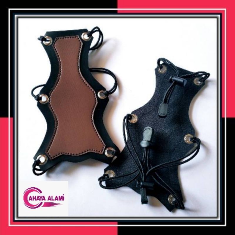 🇲🇾 PU Leather Armguard for Adult and Kids Traditional Modern Archery ...