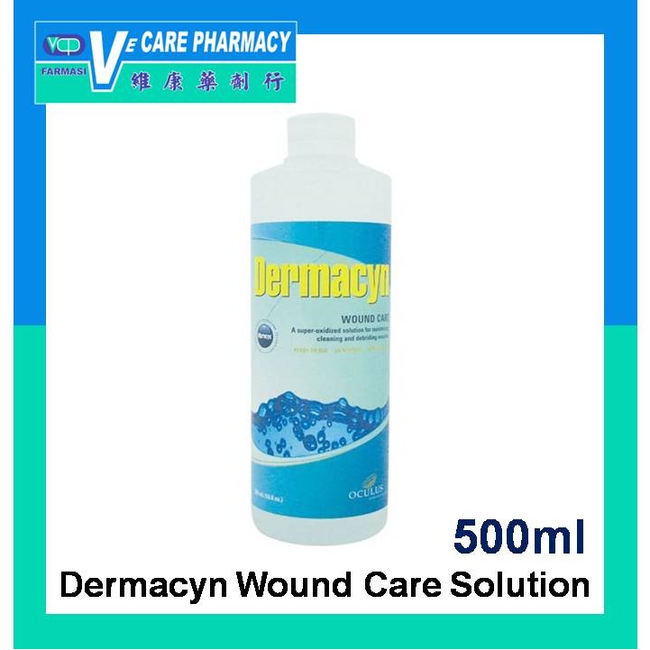Dermacyn Wound Care Solution 500ml (Exp: 06/2028) | Shopee Malaysia