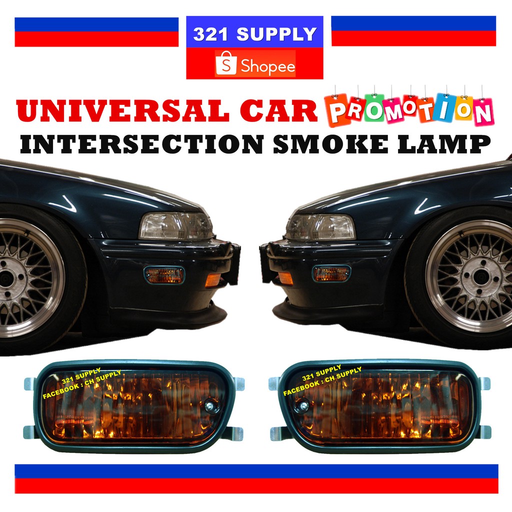 HONDA CIVIC ACCORD SM4 SV4 SO4 EK EG SET FRONT BUMPER INTERSECTION LAMP ...