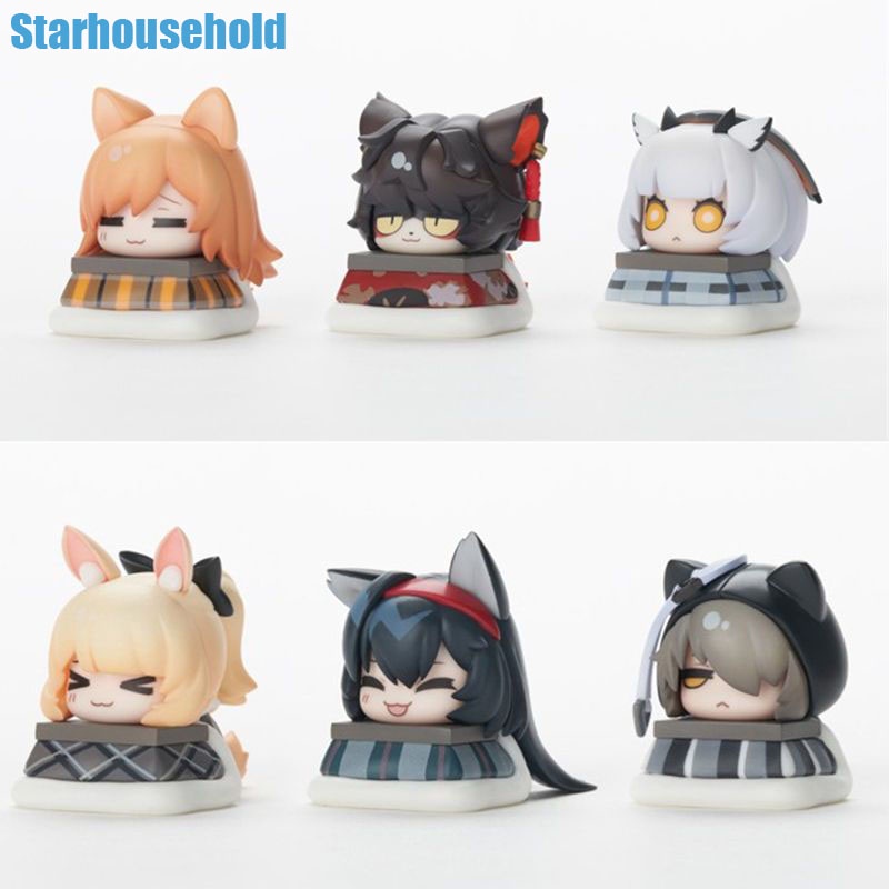 1set/6pcs Arknights figure Stove series theme mini figure | Shopee Malaysia