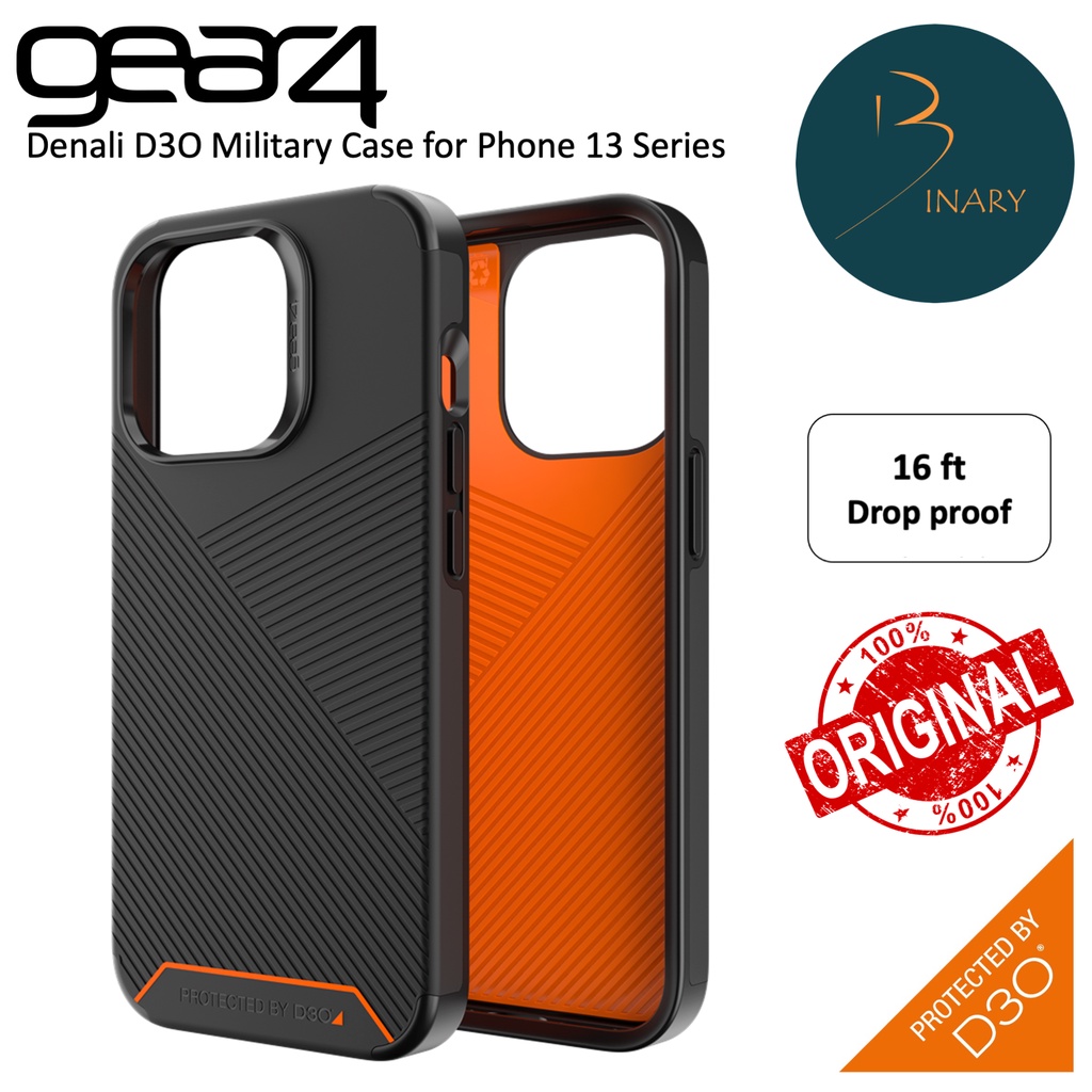 Gear4 Denali D3O Military Grade Protection Case for iPhone 13 / 13 Pro ...