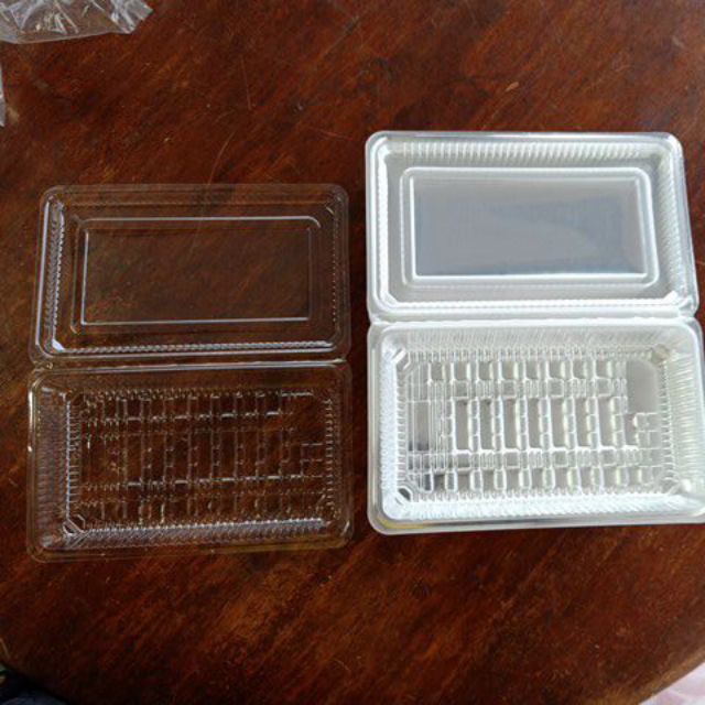 Opp sushi Box 7h , clear box for food, kuih muih, sushi, snack, dessert ...