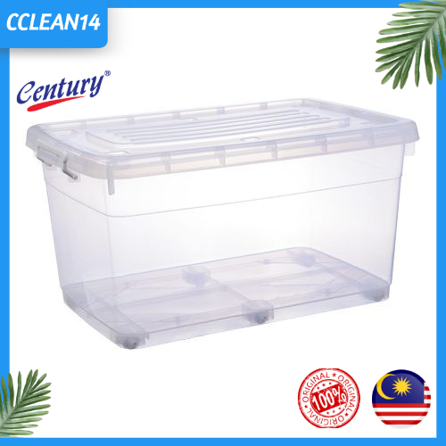 7998 CENTURY STORAGE BOX W/WHEEL 65L | Shopee Malaysia