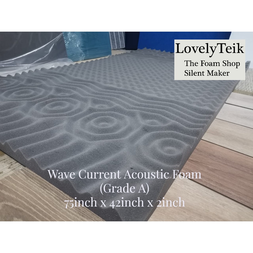 Exclusive Wave Current Acoustic Foam/Soundproofing Foam/Soundproof Foam ...