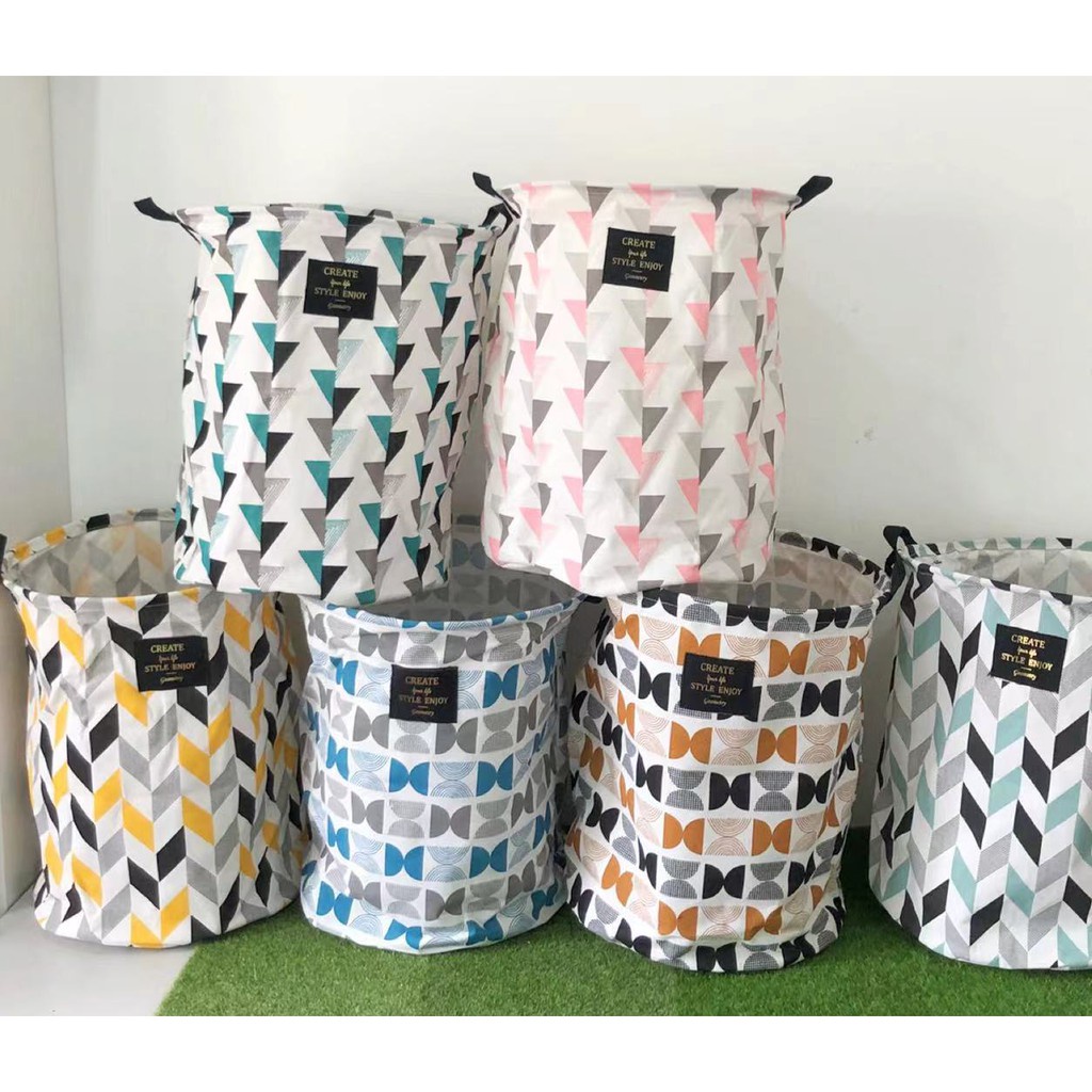 40x50cm Laundry Basket Cloth Large Capacity Waterproof folding dirty ...