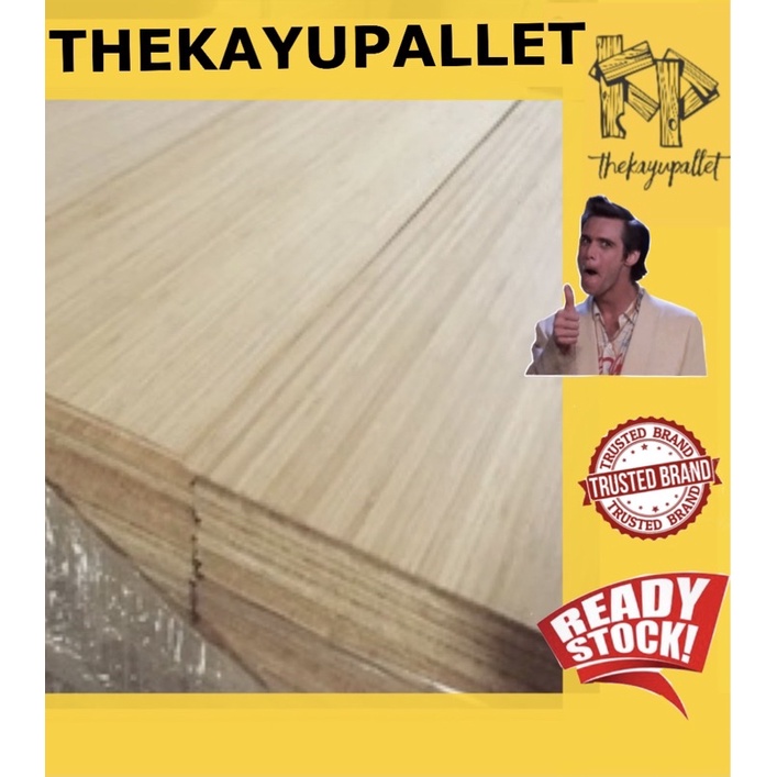🔥🔥🔥 Papan Buluh / Bamboo Plywood Board Panel Sheet Laminated Papan Kayu ...