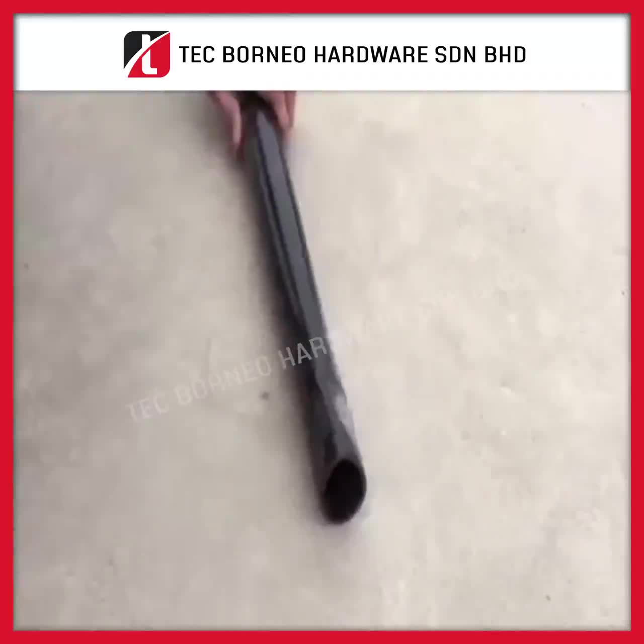 TEC [100 Meter] 20mm 25mm 32mm PN10 PN12.5 HDPE Poly PP Pipe Black NON SIRIM Polypaip Polypipe ...