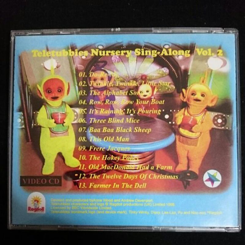 Teletubbies Nursery Sing Along Vol 2 VCD | Shopee Malaysia
