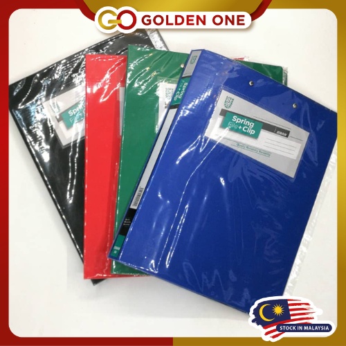 LION FILE PP SPRING FILE A4 + WIRE CLIP (208AW) | Shopee Malaysia