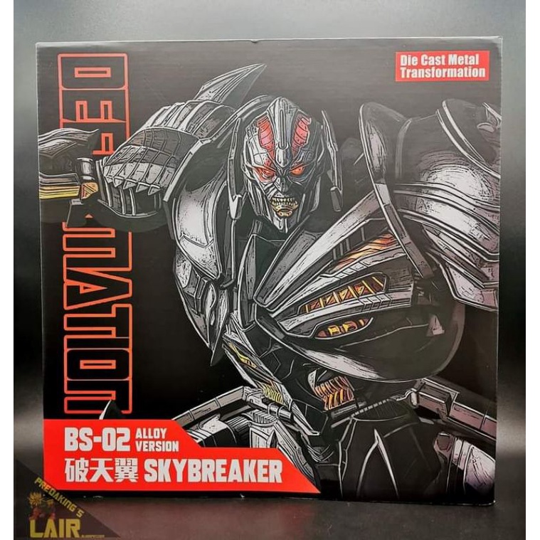 Bs-02 BS 02 Blackmamba Megatron BMB Deformation Sky Breaker ...