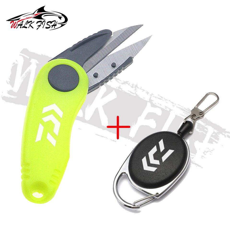 WALK FISH Stainless Steel Fishing Scissors Folding Fishing Line Cutter ...