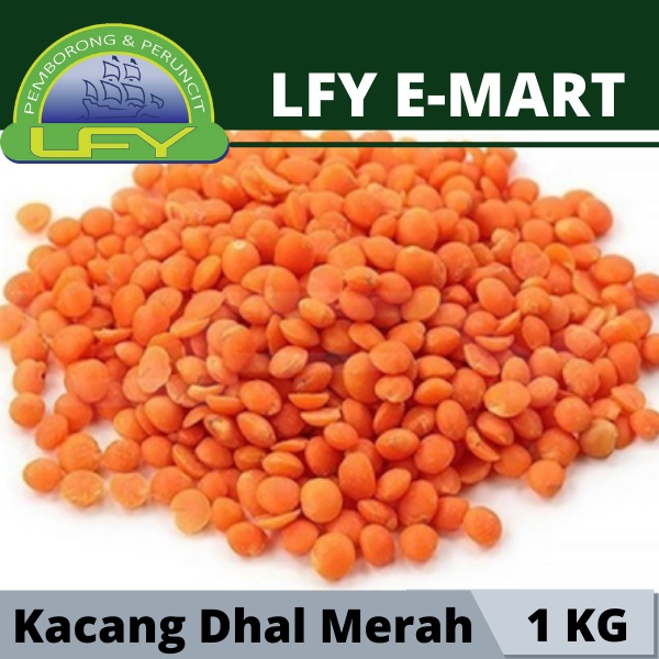 Mysore Dhal / Kacang Dhal Merah 1kg 红力粒 1Kg | Shopee Malaysia