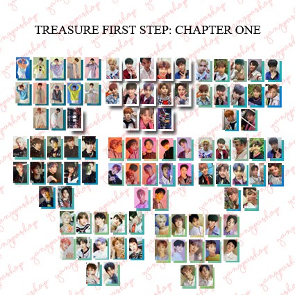 [READY/SET] Treasure THE FIRST STEP: CHAPTER ONE TRES PHOTOCARD FANMADE ...