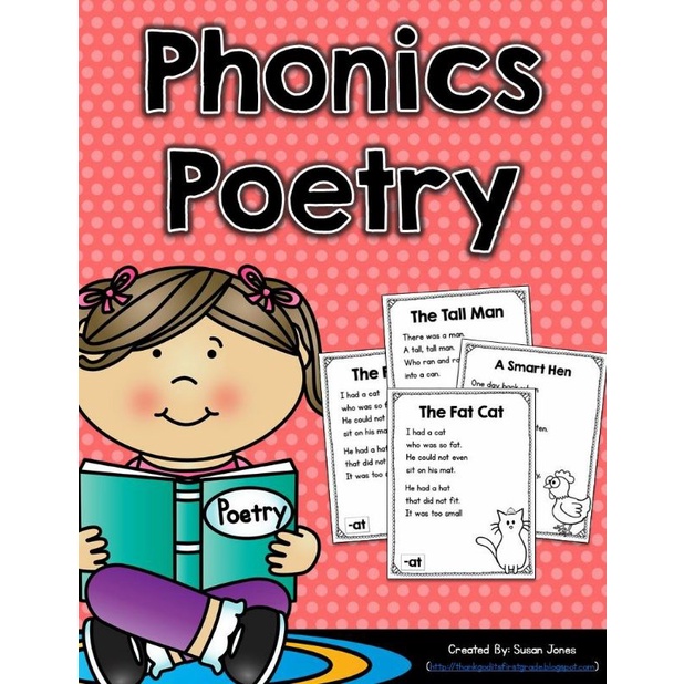 218-Phonics Poetry 120 PAGES (PDF) Preschool KIndergarten learning ...