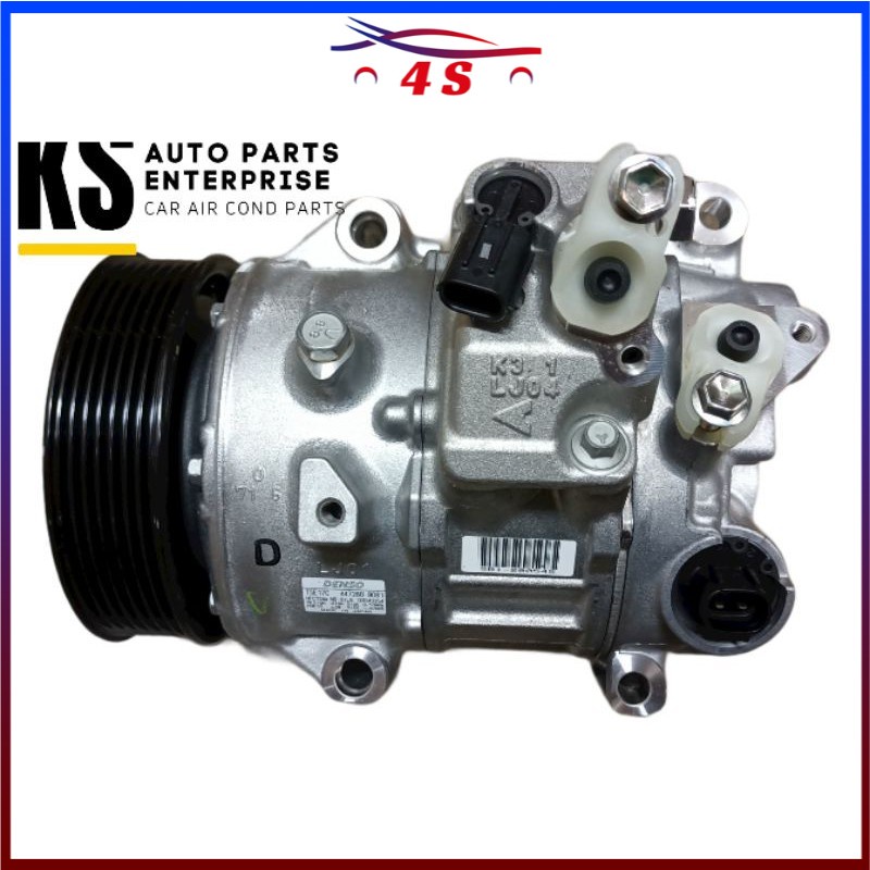 TOYOTA CAMRY ACV50/51 2012 2.0cc 7pk AIRCOND COMPRESSOR DENSO NEW AIR COND | Shopee Malaysia