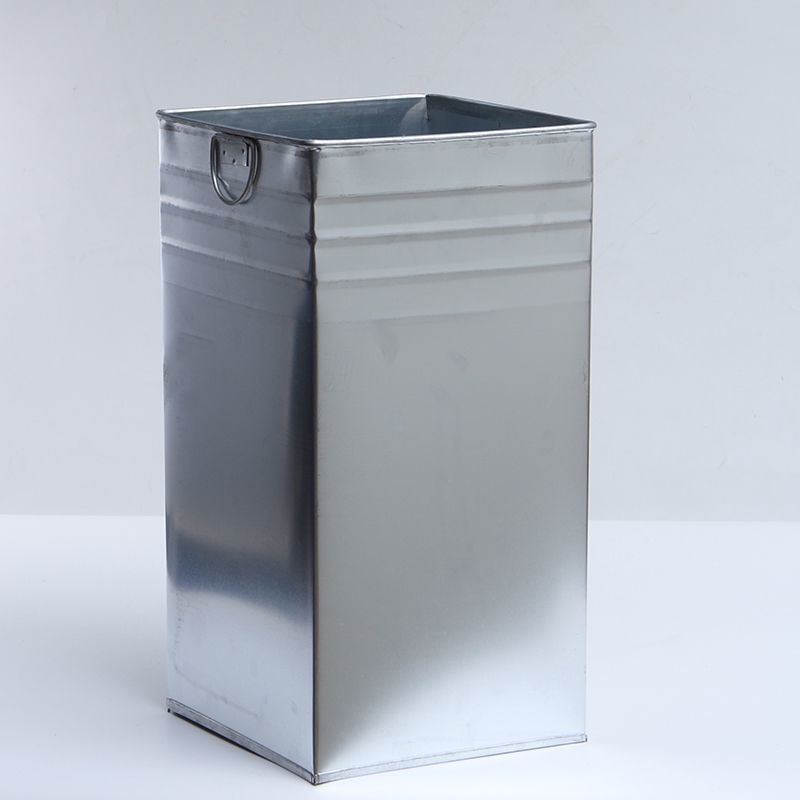Outdoor Trash Bin Liner Galvanized Sheet Stainless Steel Rust Garbage ...